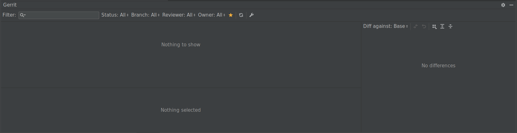 No information in the plugin's panel · Issue #342 · uwolfer/gerrit-intellij-plugin · GitHub