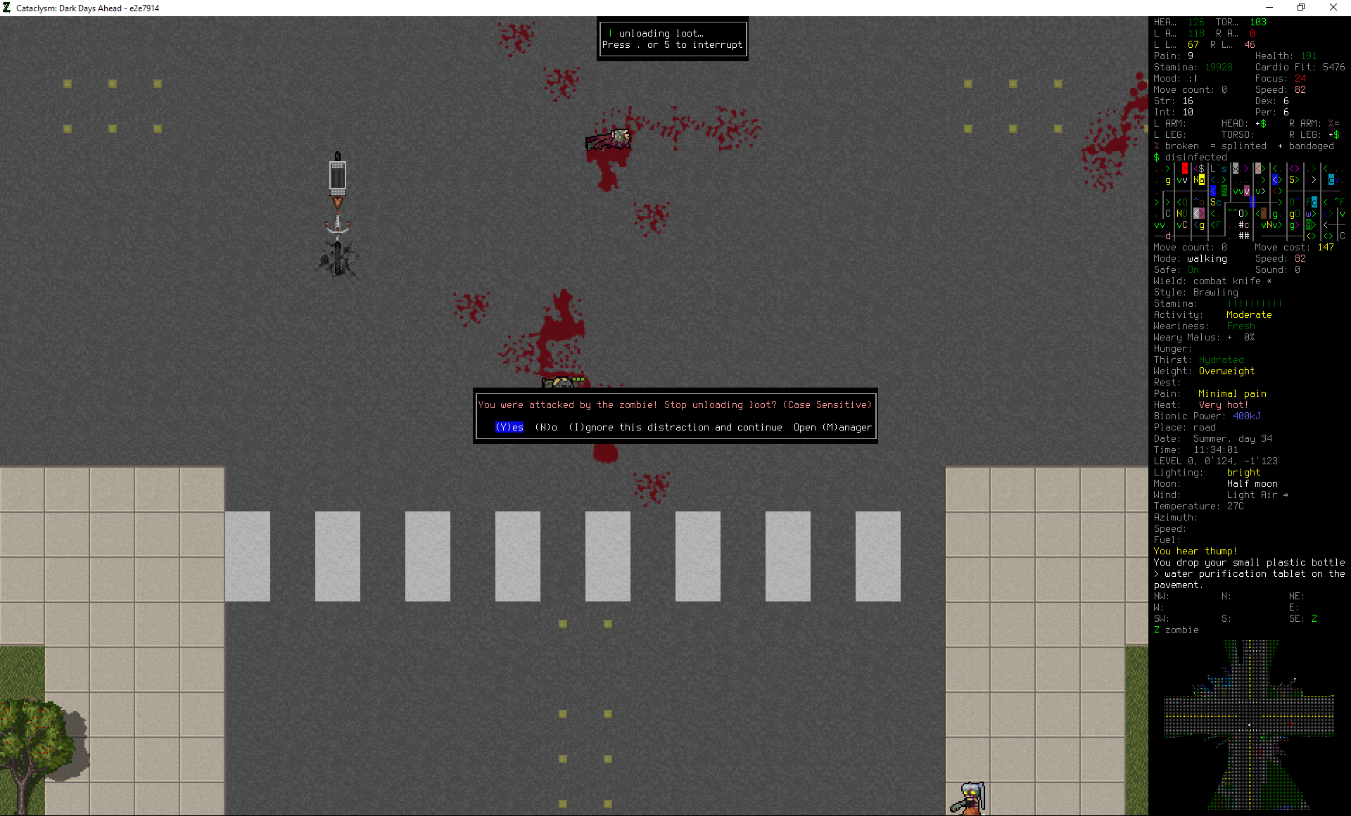 "Hostile is dangerously close" message does not trigger while unloading nearby containers ...