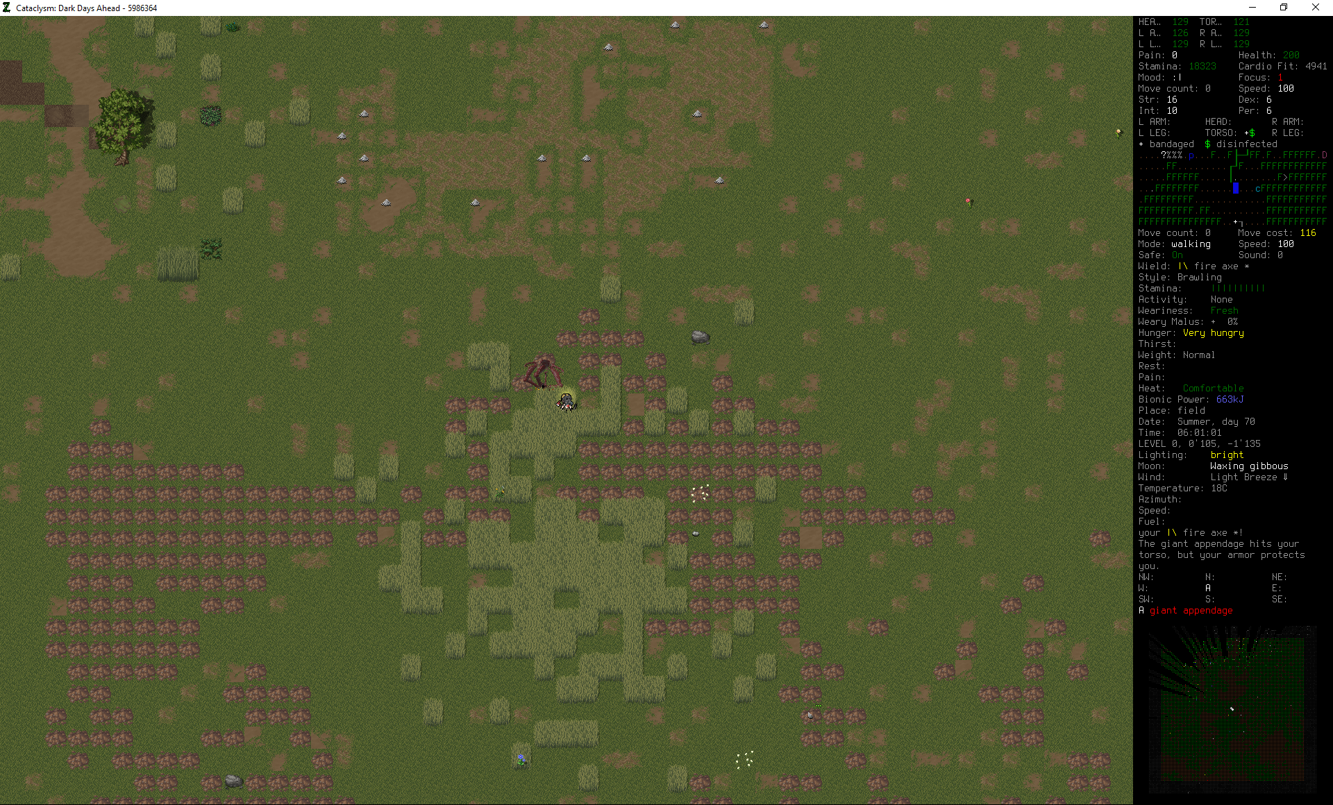 "Giant appendage" persisting indefinitely after portal storm ends ...