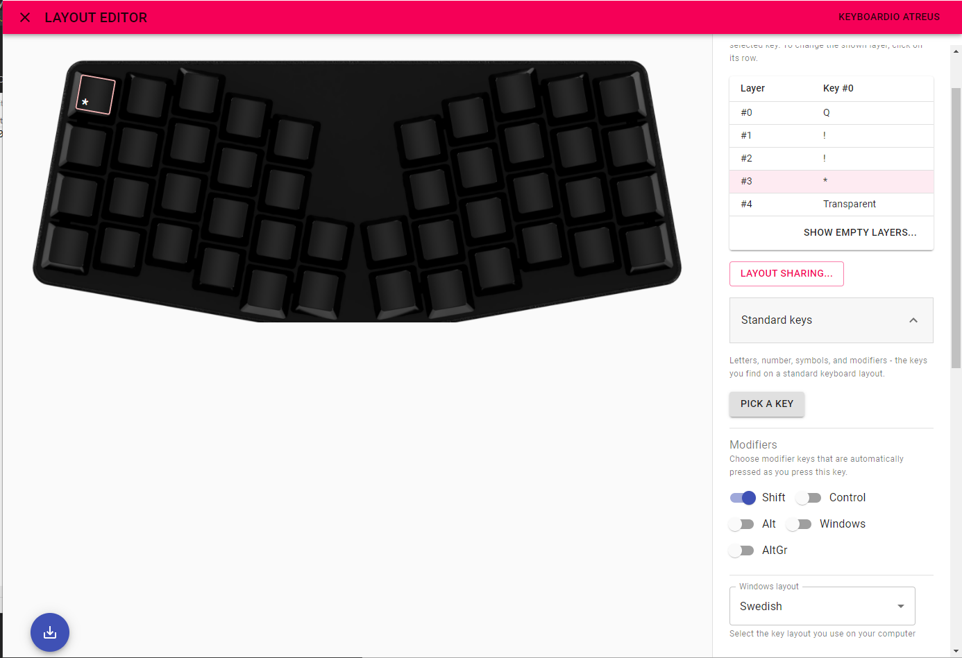 Swedish keyboard layout incorrectly displayed in chrysalis · Issue #727 ...