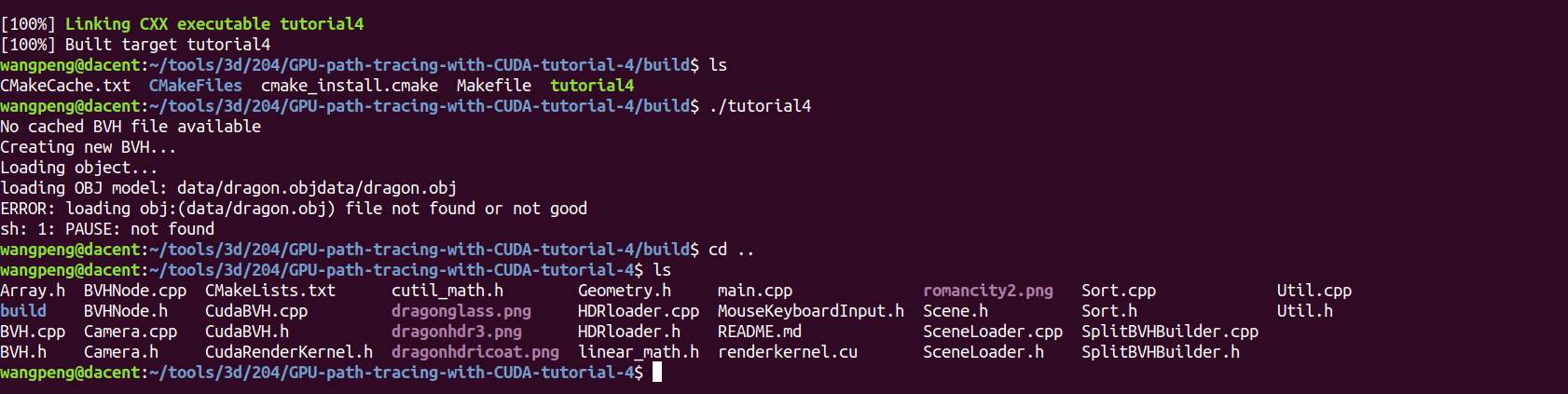 Errors When Building The Project · Issue 7 · Straaljagergpu Path Tracing With Cuda Tutorial 4