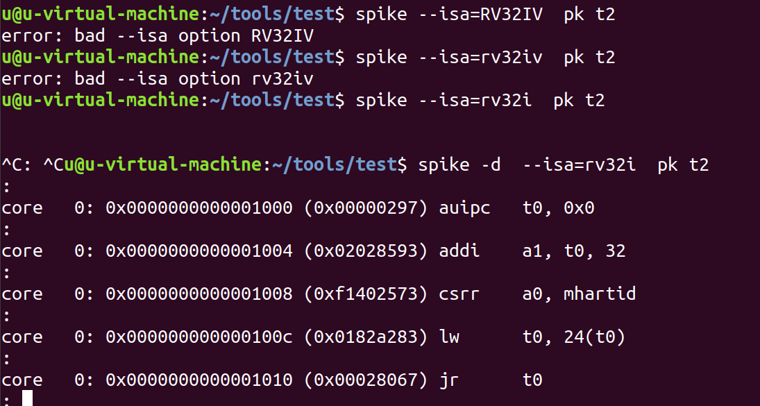 What is the option of vector isa when running spike ? --isa=rv32iv · Issue #492 · riscv-software ...