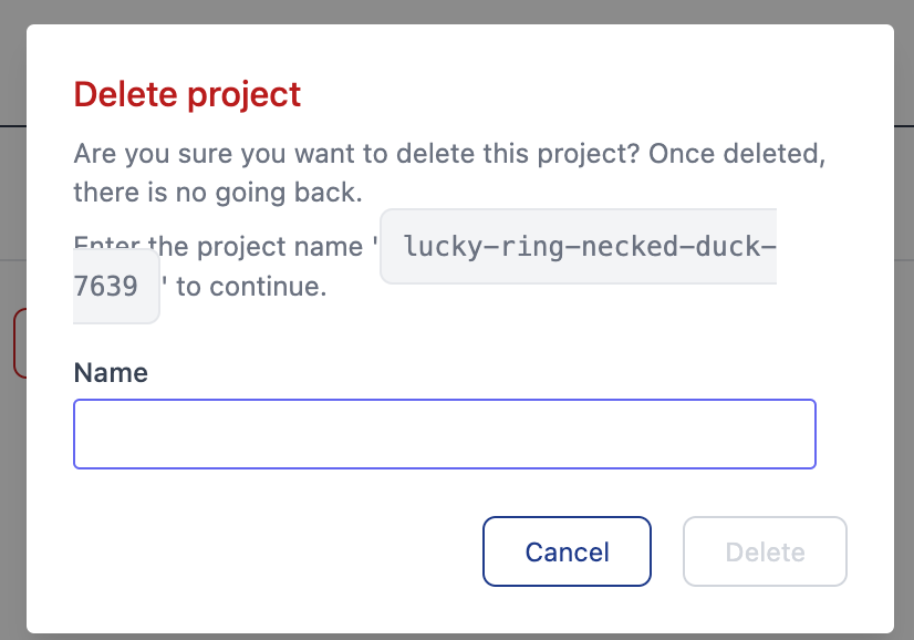 Delete project confirmation dialog has broken layout · Issue #424 · FlowFuse/flowfuse · GitHub