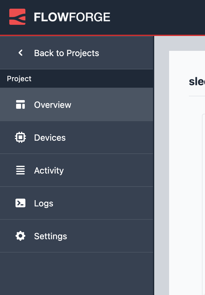Project sidebar navigation proposal · Issue #533 · FlowFuse/flowfuse · GitHub