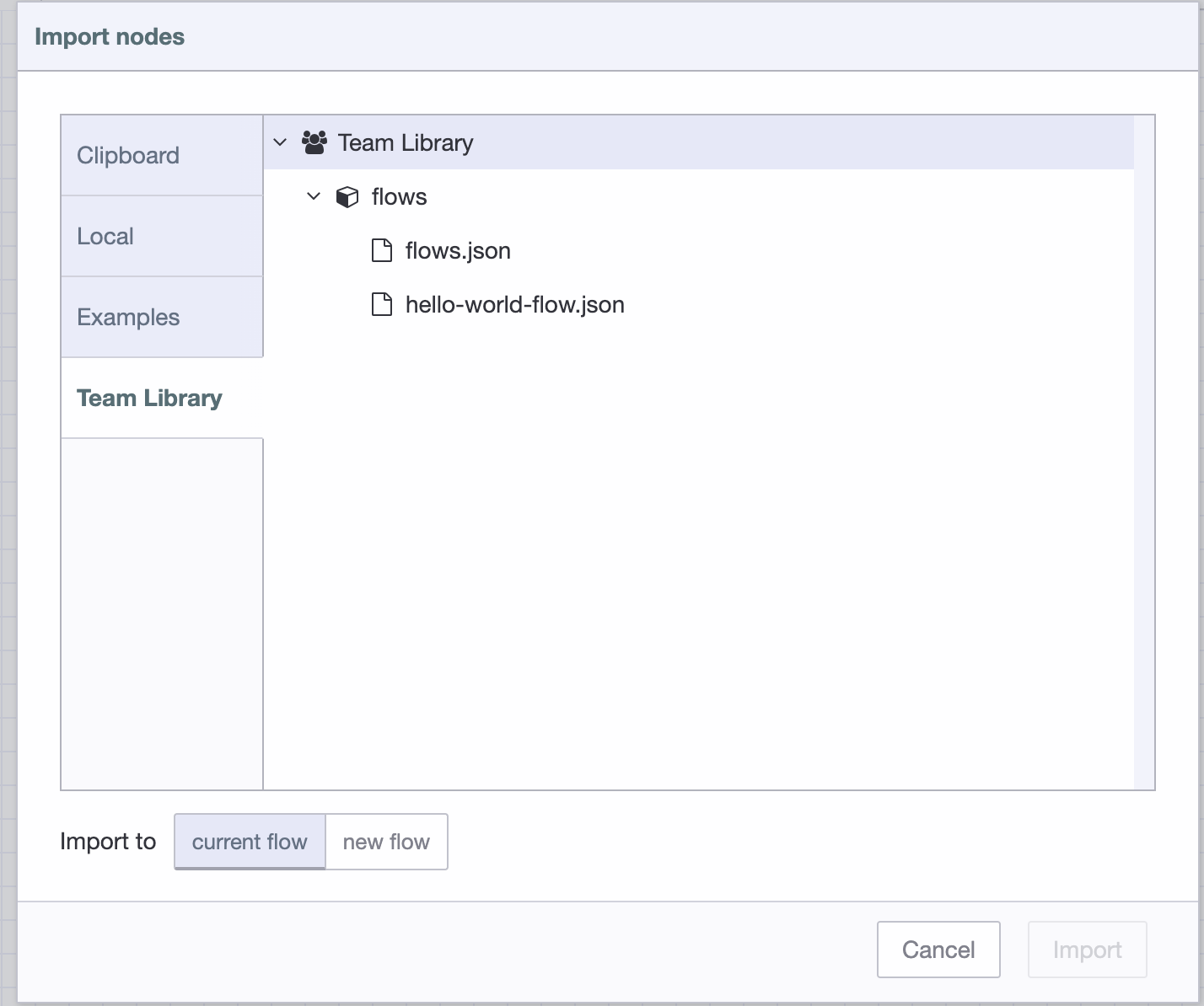 Team Libraries · Issue #237 · FlowFuse/flowfuse · GitHub