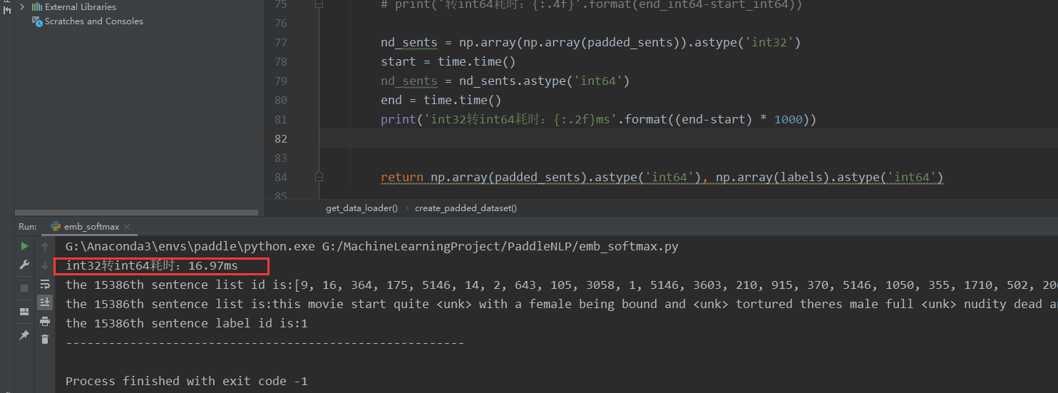 为什么Embedding层输入int32类型数据比输入int64类型数据计算速度慢的多？ · Issue #I3WVPI · PaddlePaddle/Paddle - Gitee.com