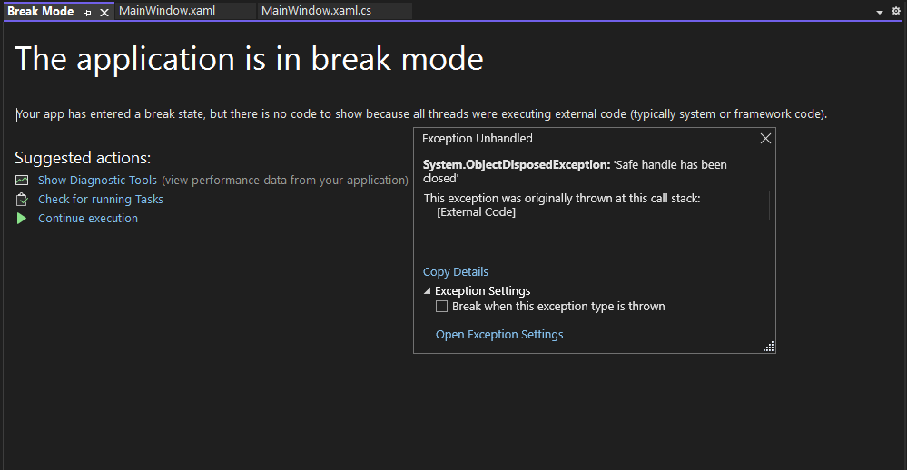 Snackbar with Message Box throws error in newer versions · Issue #2627 · MaterialDesignInXAML ...