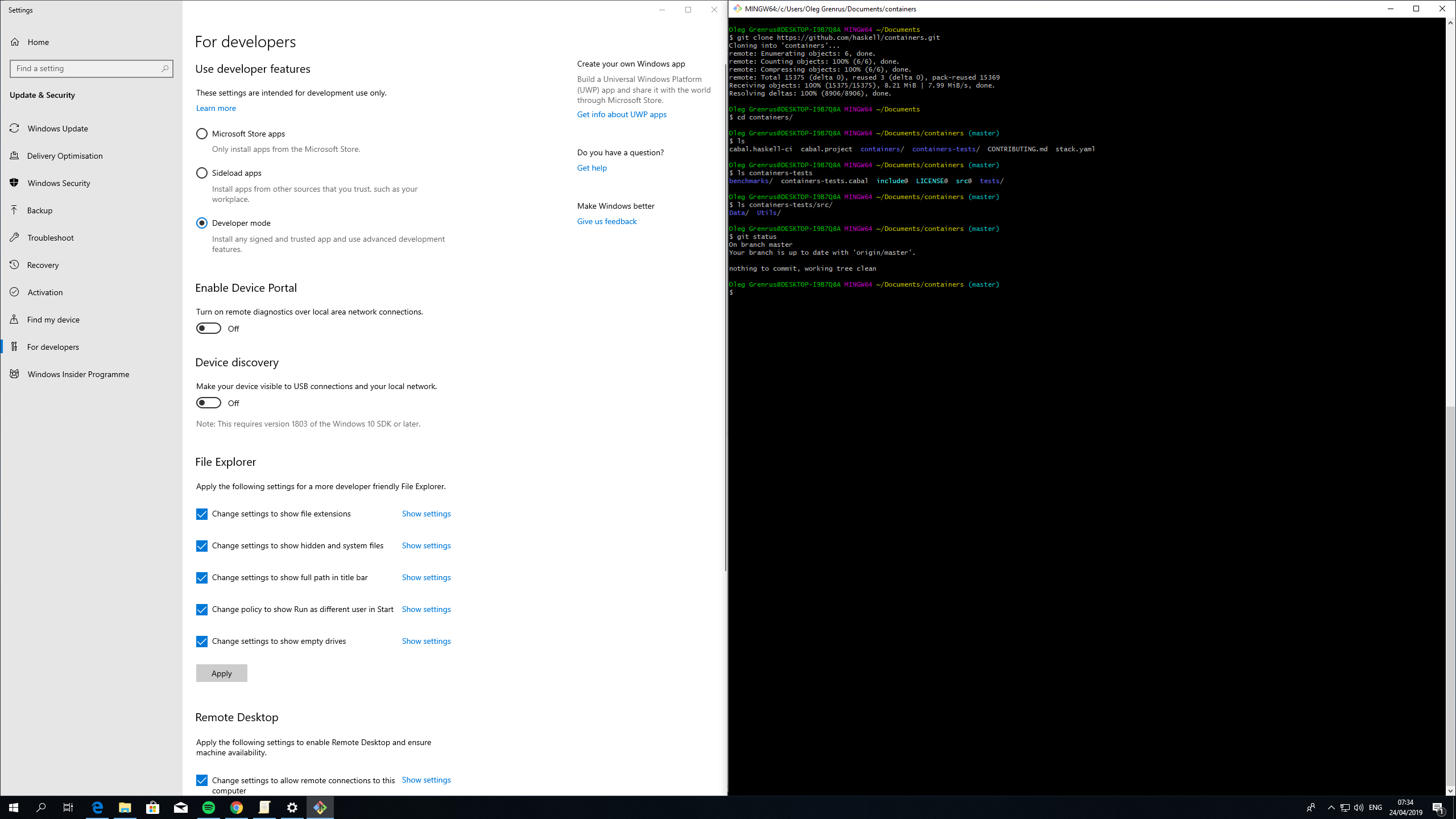 Useage Of Symlinks Makes Running The Benchmarks On Windows A Pita · Issue 630 · Haskell
