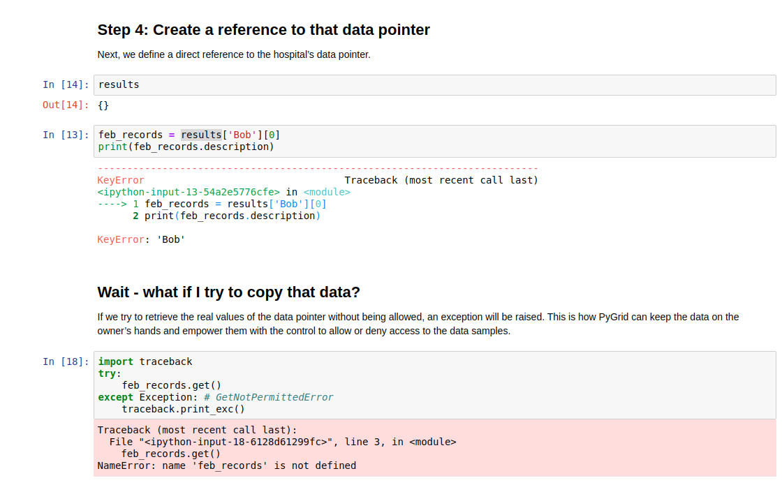 No Results Returned From Arch In Tutorial · Issue 734 · Openmined Pygrid Deprecated