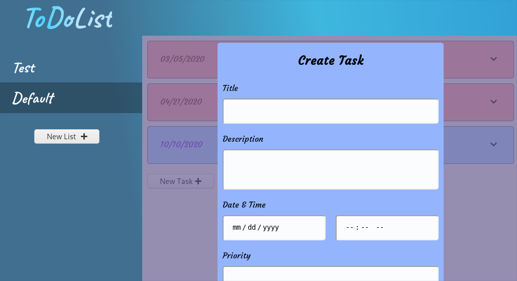 GitHub - Dandush03/JS-ToDoList