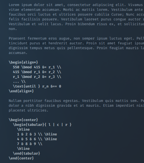 Org Mode Latex Highlighting · Issue 243 · Doomemacs Themes · Github