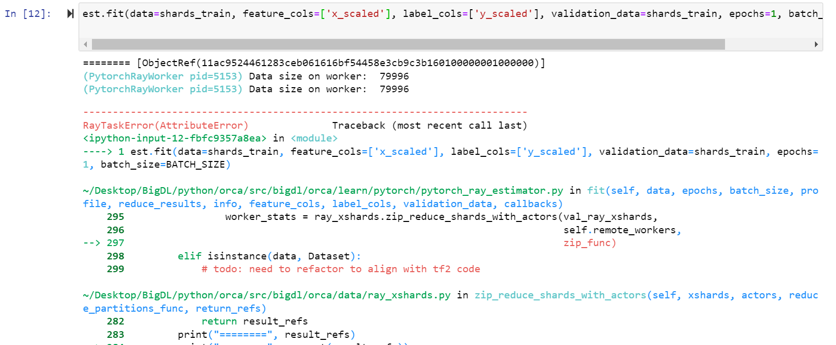 [ORCA] Torch version for ray backend · Issue #4984 · intel-analytics ...