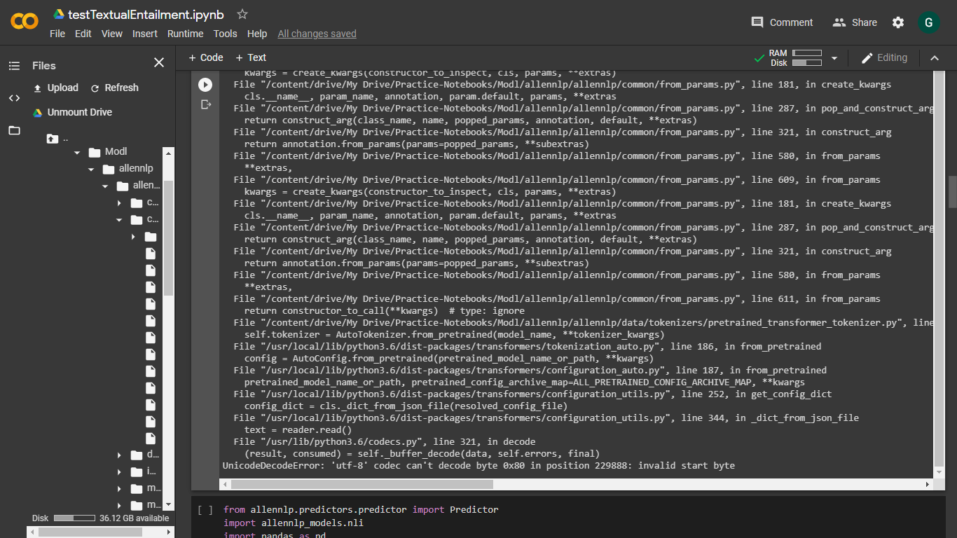 How can I use SCI-BERT Sci-Vocab for Text-Entailment ? · Issue #4208 · allenai/allennlp · GitHub