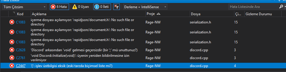 Rapidjsondocumenth No Such File Or Directory · Issue 291 · Discorddiscord Rpc · Github