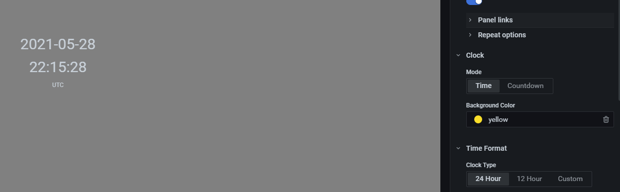 Clock Background Not Working · Issue #34943 · grafana/grafana · GitHub