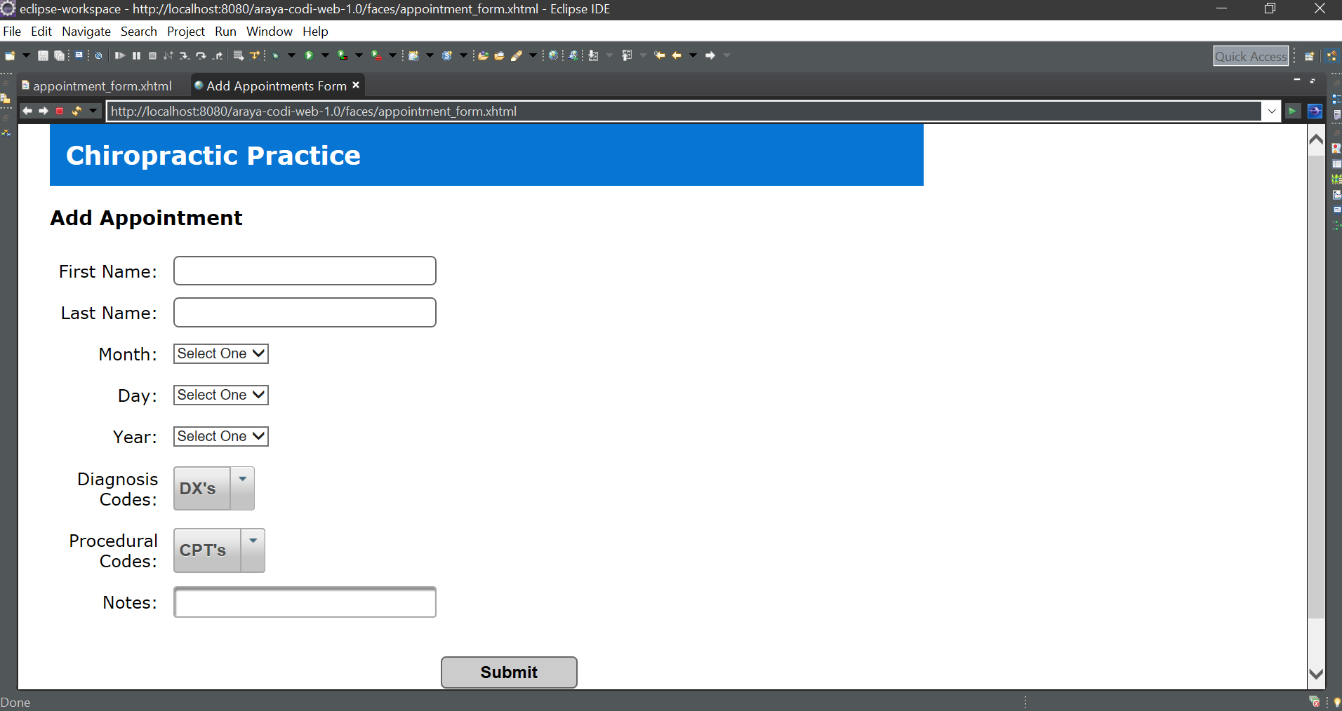 GitHub - Suprajutsu/Java-Medical-Database-Server: Prototype dynamic web ...