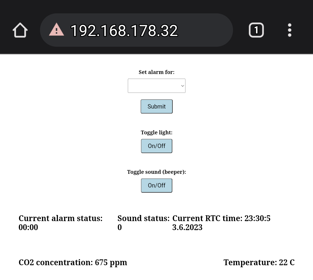 GitHub - f321x/sunrise_alarm_clock_co2_monitor: Sunrise alarm clock with CO2 sensor activating ...