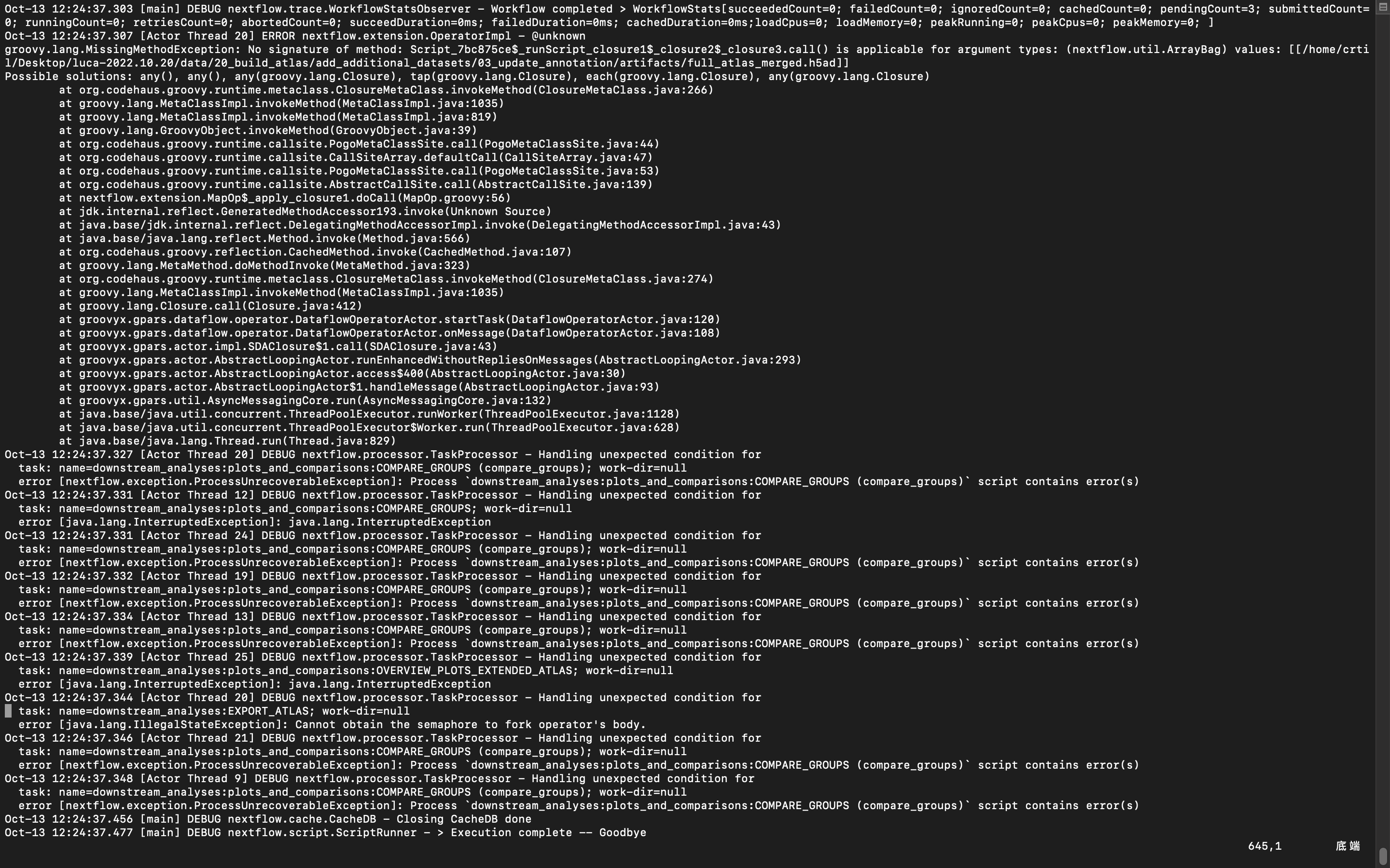 Index 0 out of bounds for length 0 error · Issue #13 · icbi-lab/luca · GitHub