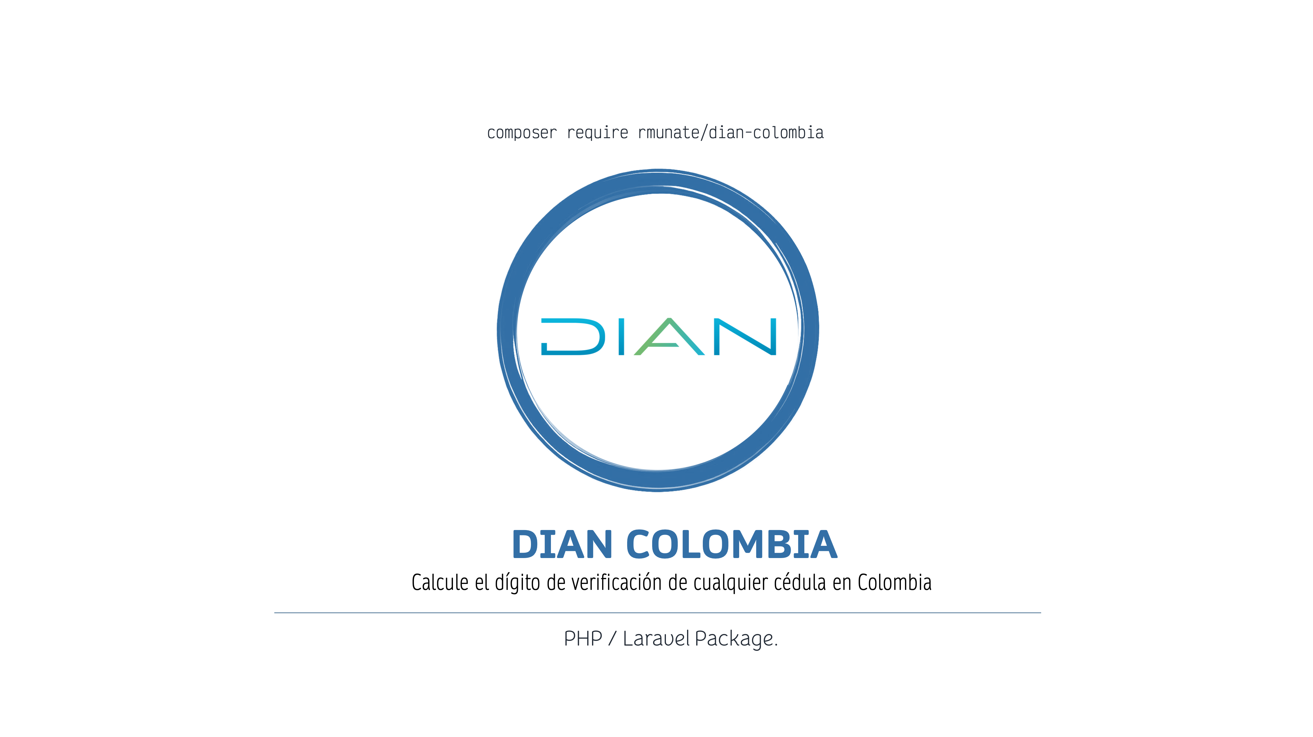 GitHub - rmunate/DIAN: ¡Obtén el dígito de verificación de cualquier cédula en Colombia en un ...