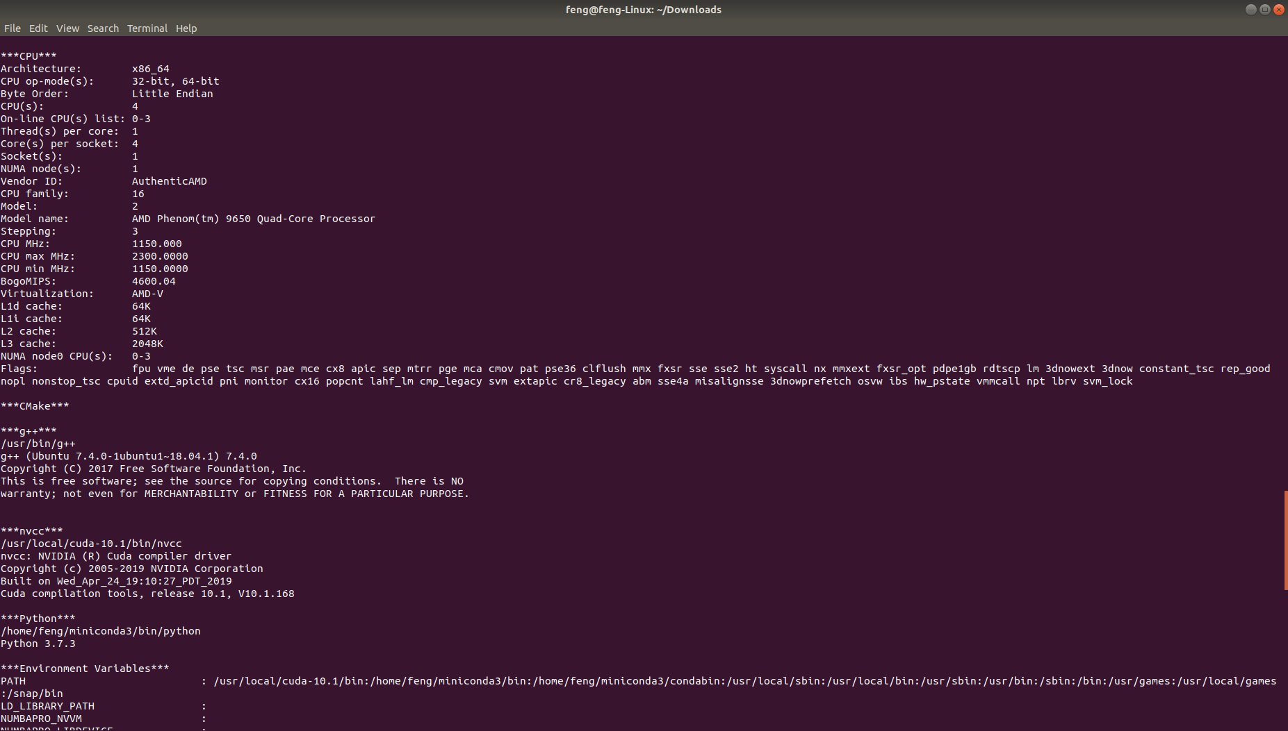 Illegal instruction (core dumped) · Issue #1988 · rapidsai/cudf · GitHub