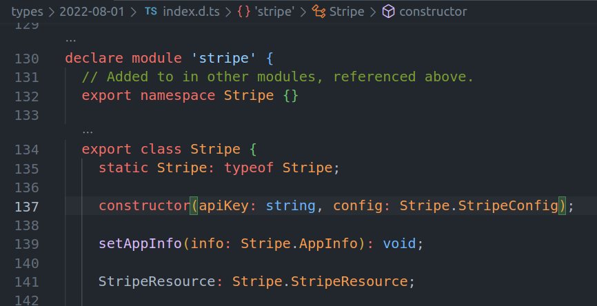 Stripe Config Change Optional Arg · Issue #1573 · stripe/stripe-node · GitHub