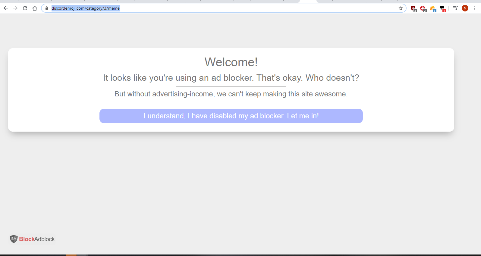 BlockAdblock on discordemoji.com still blocking adblocker · Issue #4417 · reek/anti-adblock ...
