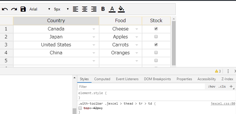 Wrong Display About Custom Toolbar When Use Tableoverflow Setting · Issue 650