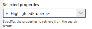Support "Hit Highlighted Properties" in PnP Search Result Webpart when use SharePoint Search ...