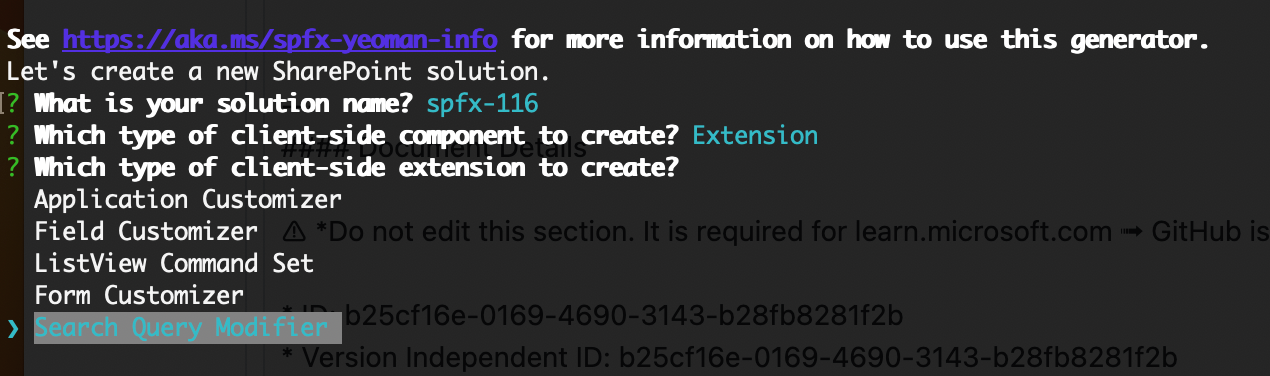 Search Query Modifier Was Included In This Release · Issue 8626 · Sharepointsp Dev Docs · Github 