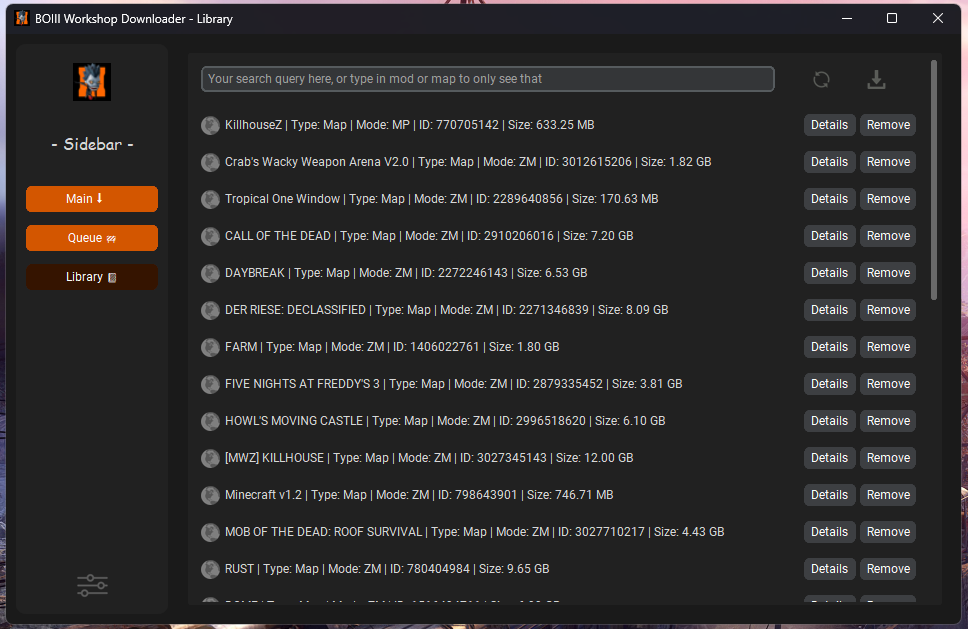 GitHub - faroukbmiled/BOIIIWD: Black Ops 3 GUI Workshop downloader