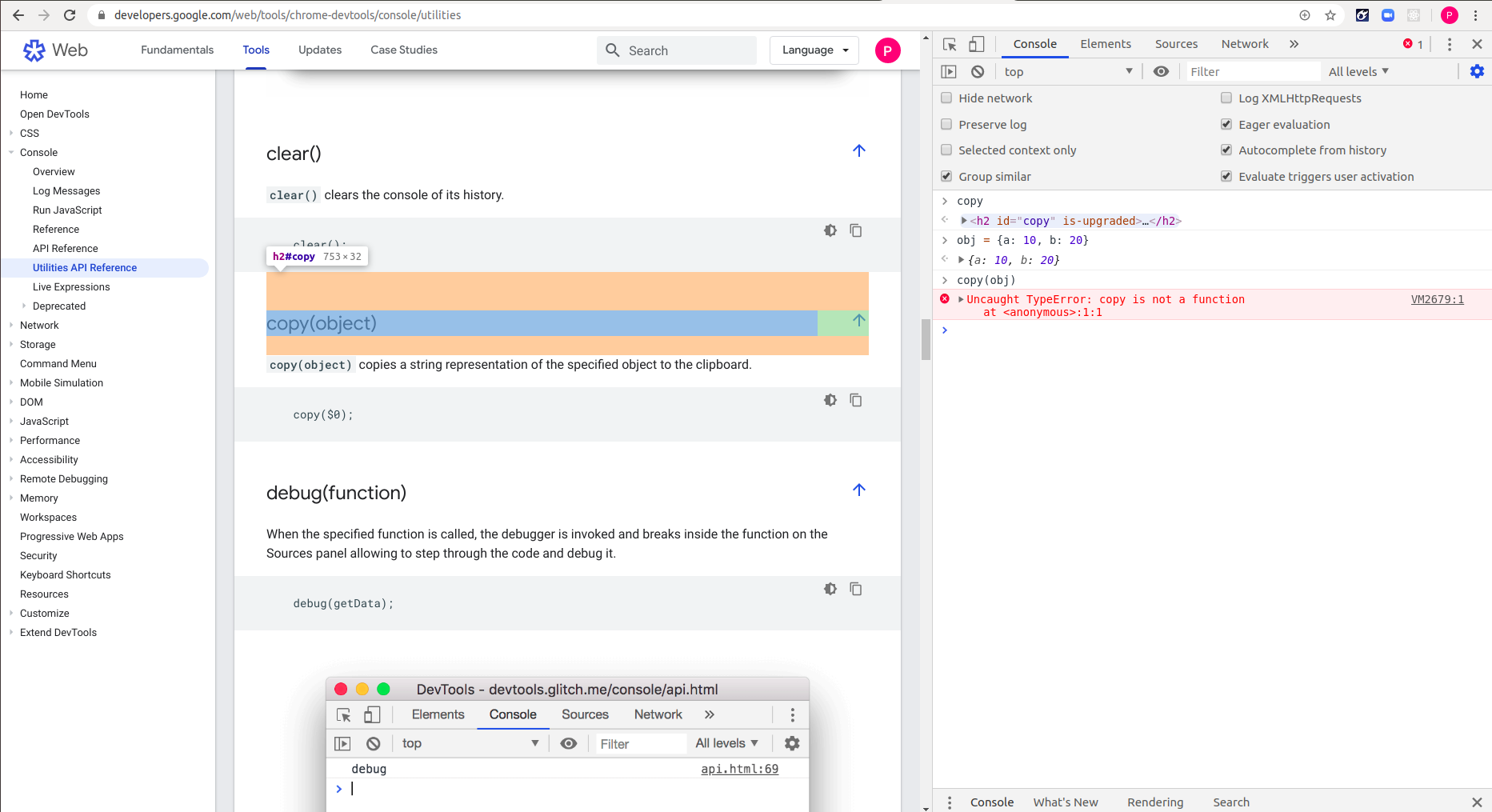 'copy' function is overridden · Issue #8481 · google/WebFundamentals · GitHub