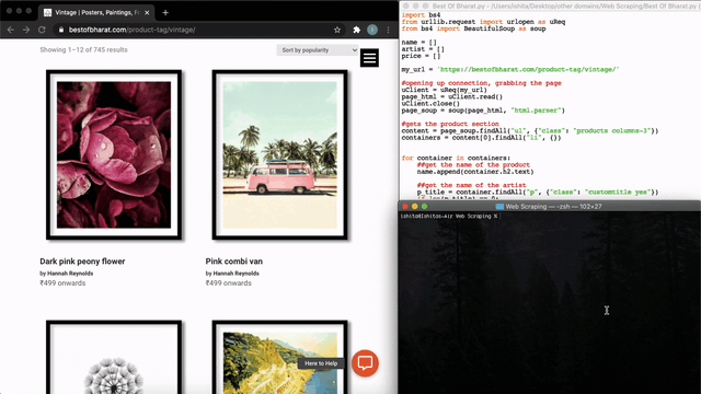 GitHub - Ishita-Tiwari/Web-Scraping: Code snippets for scraping ...