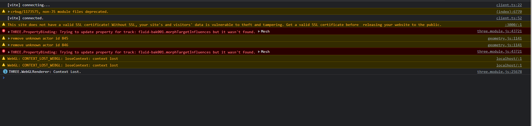 APP : Crashes during scene switch. · Issue #1925 · webaverse/app · GitHub