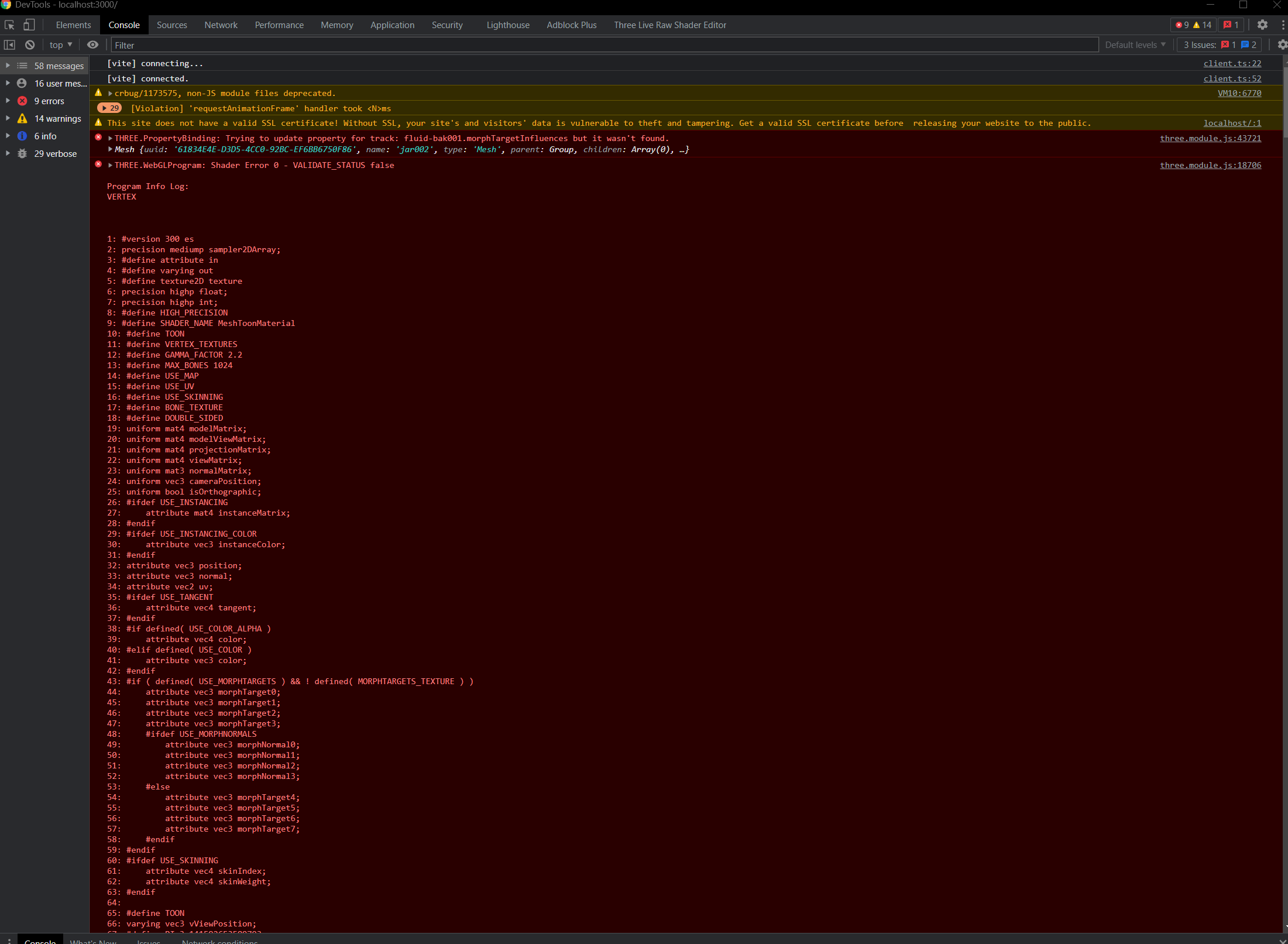APP : Crashes during scene switch. · Issue #1925 · webaverse/app · GitHub