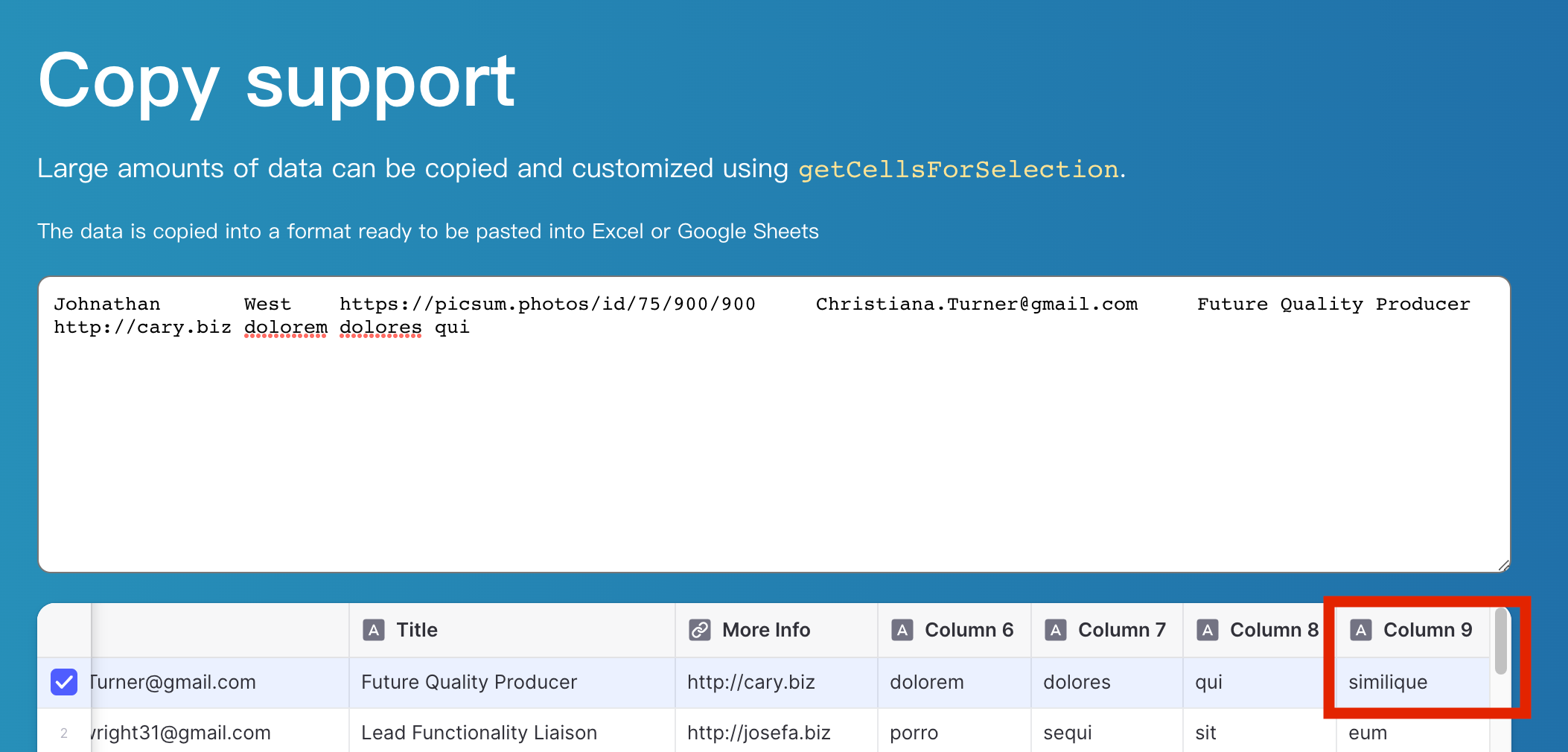 copy lines missing last column when using rowMarkers · Issue #628 · glideapps/glide-data-grid ...