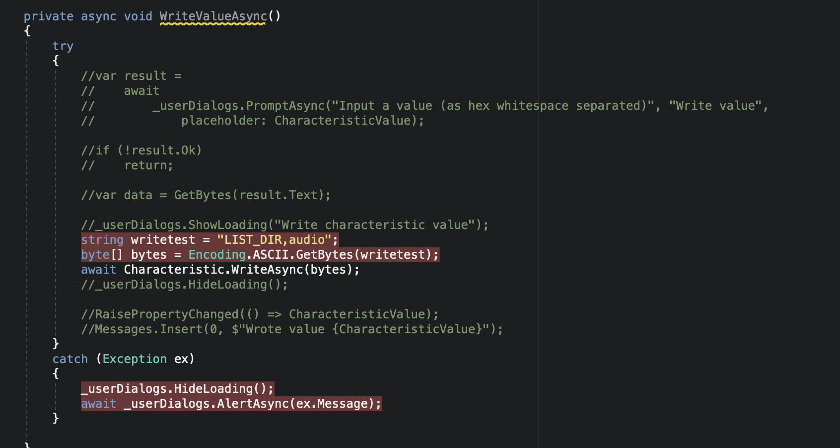 Unable To Read After Write Data · Issue 384 · Dotnet Bluetooth Ledotnet Bluetooth Le · Github