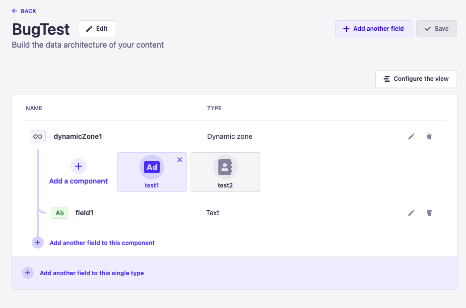Error in processPopulate if different components in a dynamic zone share the same attribute name ...