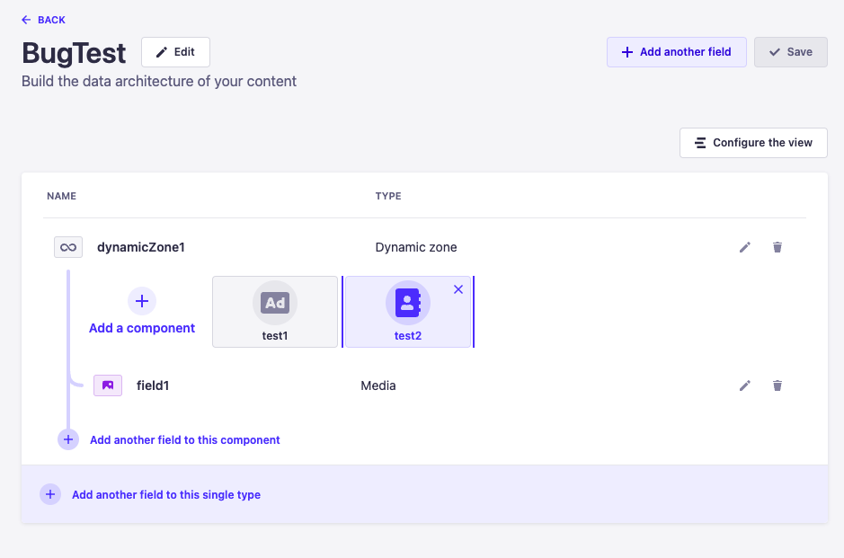 Error in processPopulate if different components in a dynamic zone share the same attribute name ...