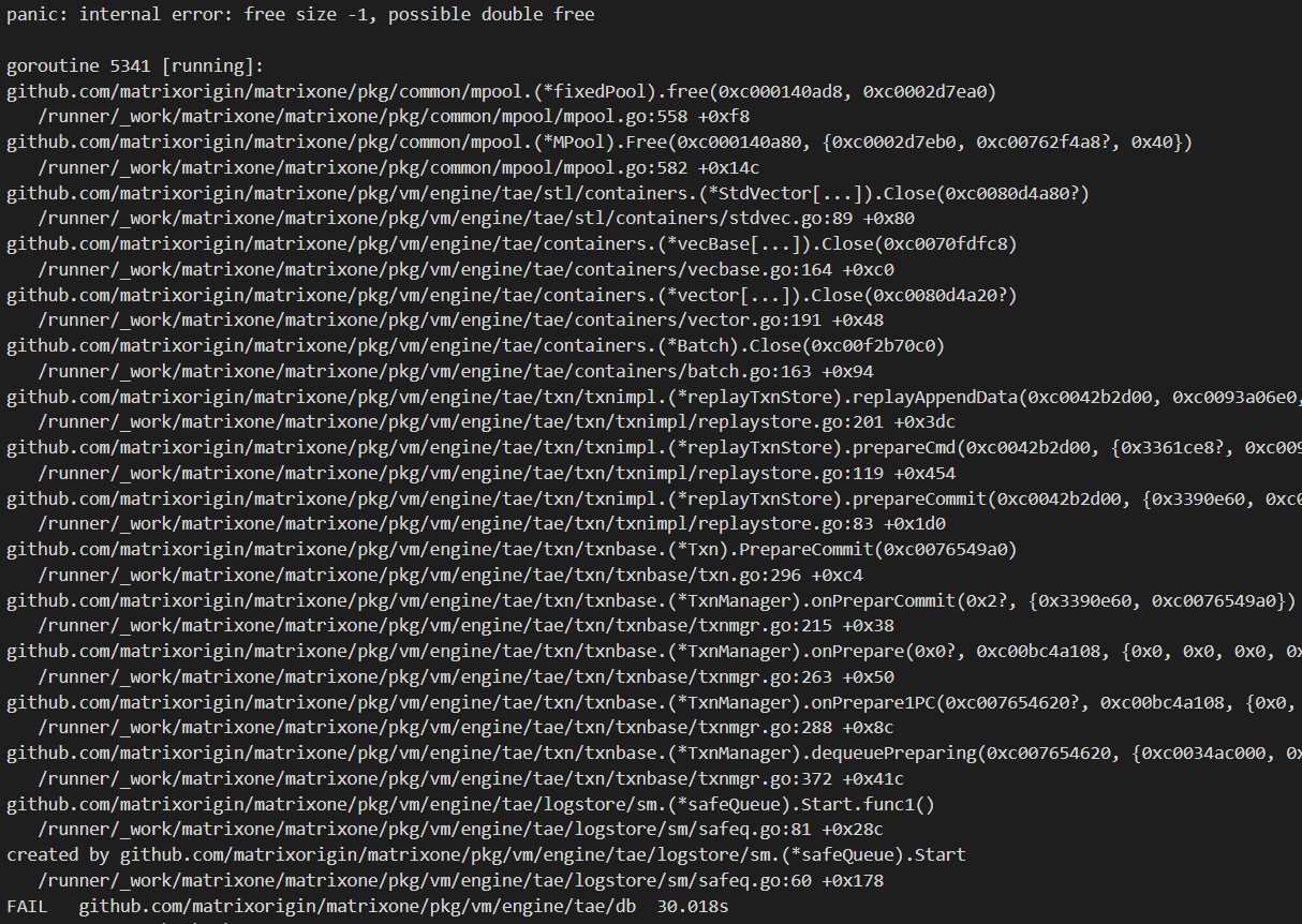 Bug Add Bvt Case Ut Execute Failed · Issue 6334 · Matrixoriginmatrixone · Github 6335