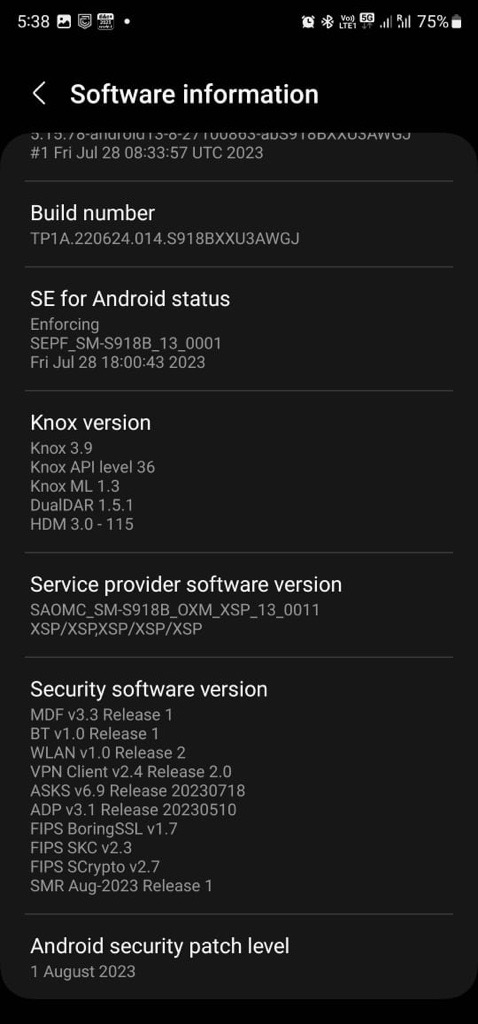Slowness in UI rendering after Samsung Security update (1st August 2023) · Issue #39295 ...