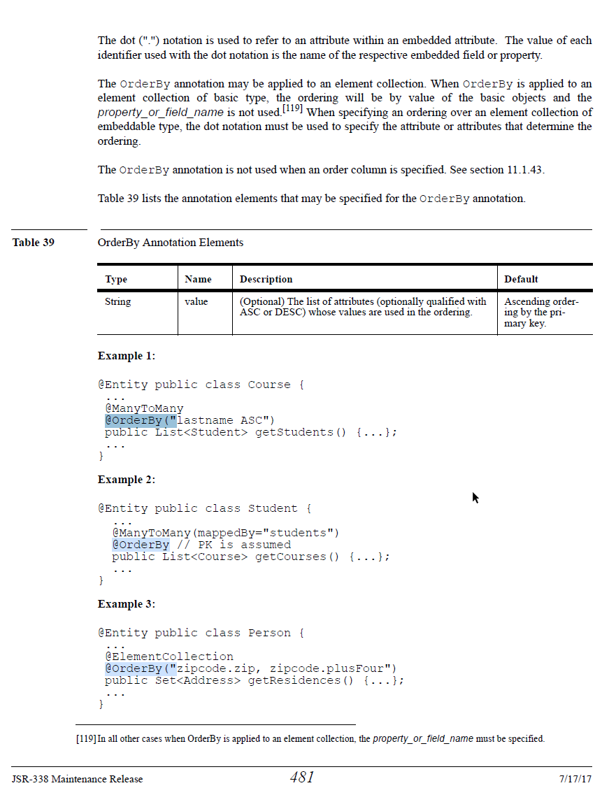 Support for custom expressions in @OrderBy annotation and ORDER BY clause · Issue #301 ...