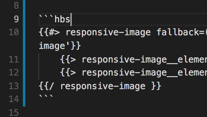 Handlebars syntax highlighting missing from Markdown files · Issue ...