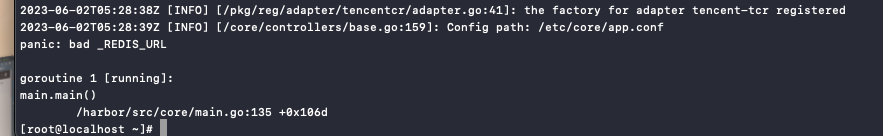 The Redis Password Has Special Characters That Cannot Be Resolved By The Url Causing The Core 8106