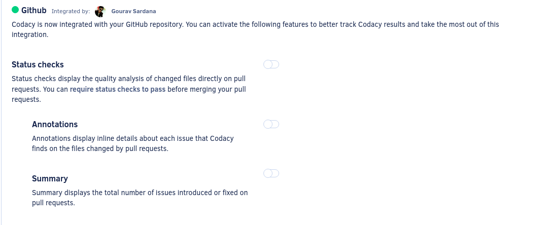 Codacy Integration · Issue #19 · IndianOpenSourceFoundation/dynamic-cli · GitHub