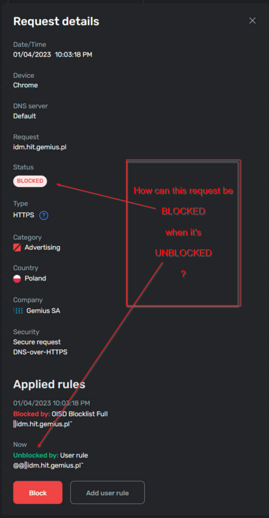 User rules changes aren't taking effect within the AdGuard TTL · Issue #493 · AdguardTeam ...