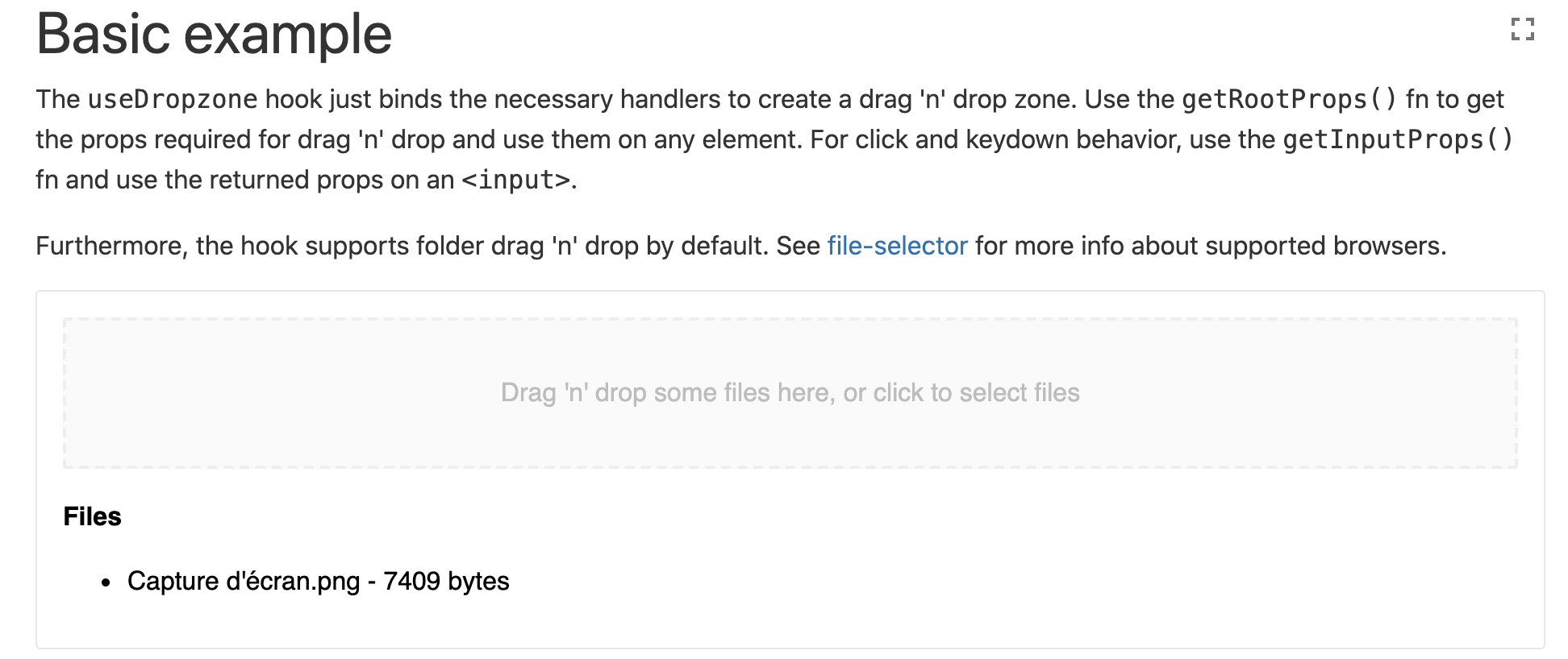 Ondrop With French Accent Characters Doesnt Work · Issue 1072 · React Dropzonereact