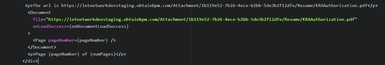 Package not working for a pdf URL! Please help! · Issue #732 · wojtekmaj/react-pdf · GitHub