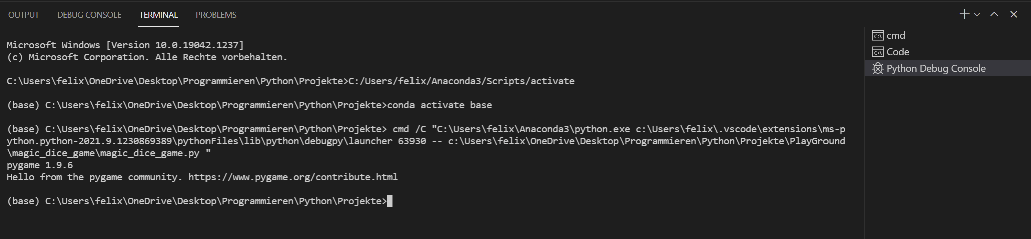 VS Code Terminal Cannot Find Numpy. VS Code Interactive Can · Issue ...