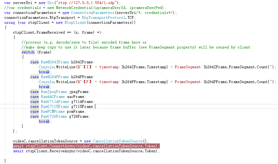 Q For Token(Authorization) · Issue #7 · BogdanovKirill/RtspClientSharp ...