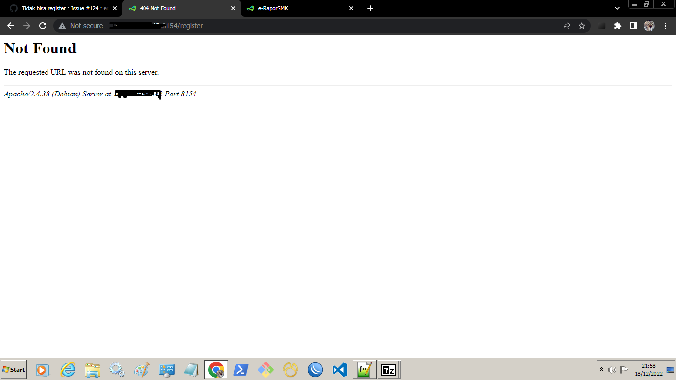 Tidak bisa register · Issue #124 · eraporsmk/erapor6 · GitHub